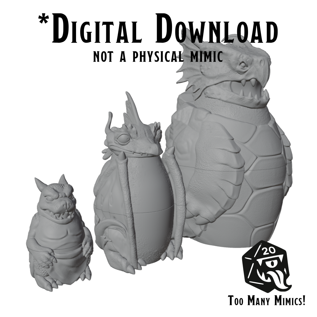 Dragon Nesting Doll Bundle – Too Many Mimics!